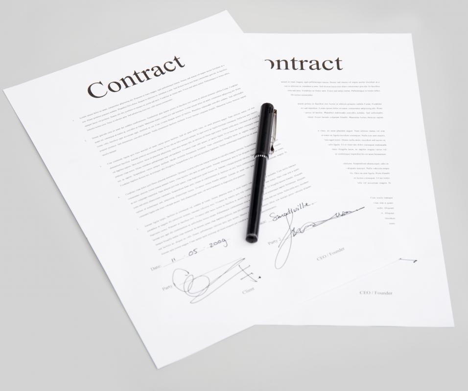 What Is A Written Contract with Pictures 